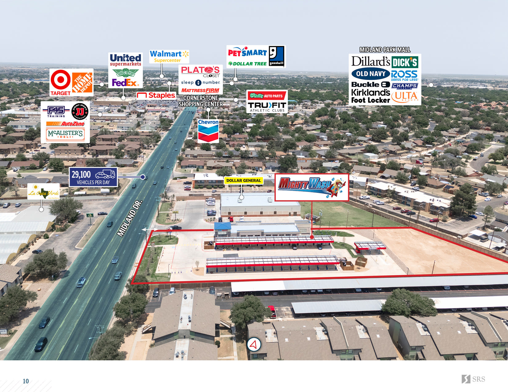 Midland, TX - Mighty Wash Car Wash | Retail investment sale in Midland ...