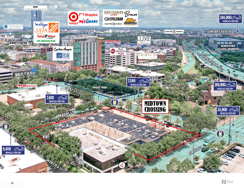 Houston, TX - Midtown Crossing | Retail investment sale in Houston ...