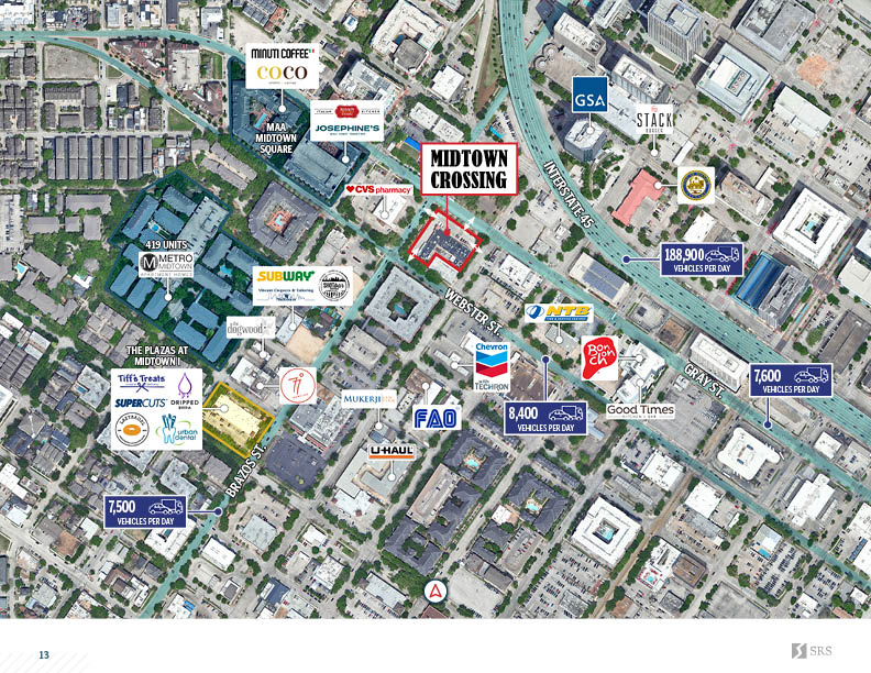 Houston, TX - Midtown Crossing | Retail investment sale in Houston ...