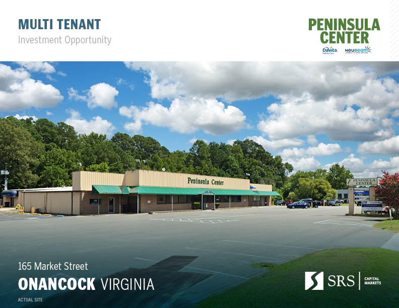 Onancock, VA - Peninsula Center | Retail investment sale in Onancock, Virginia - SRS