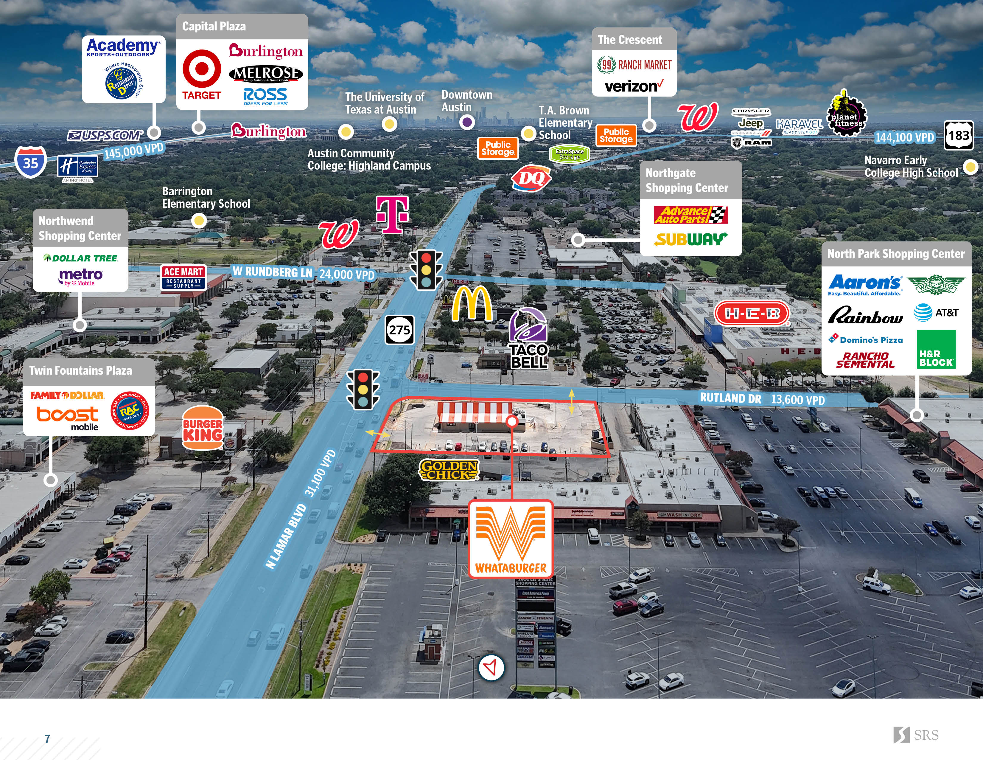 Austin, TX - Whataburger (Lamar Blvd) | Retail investment sale in ...