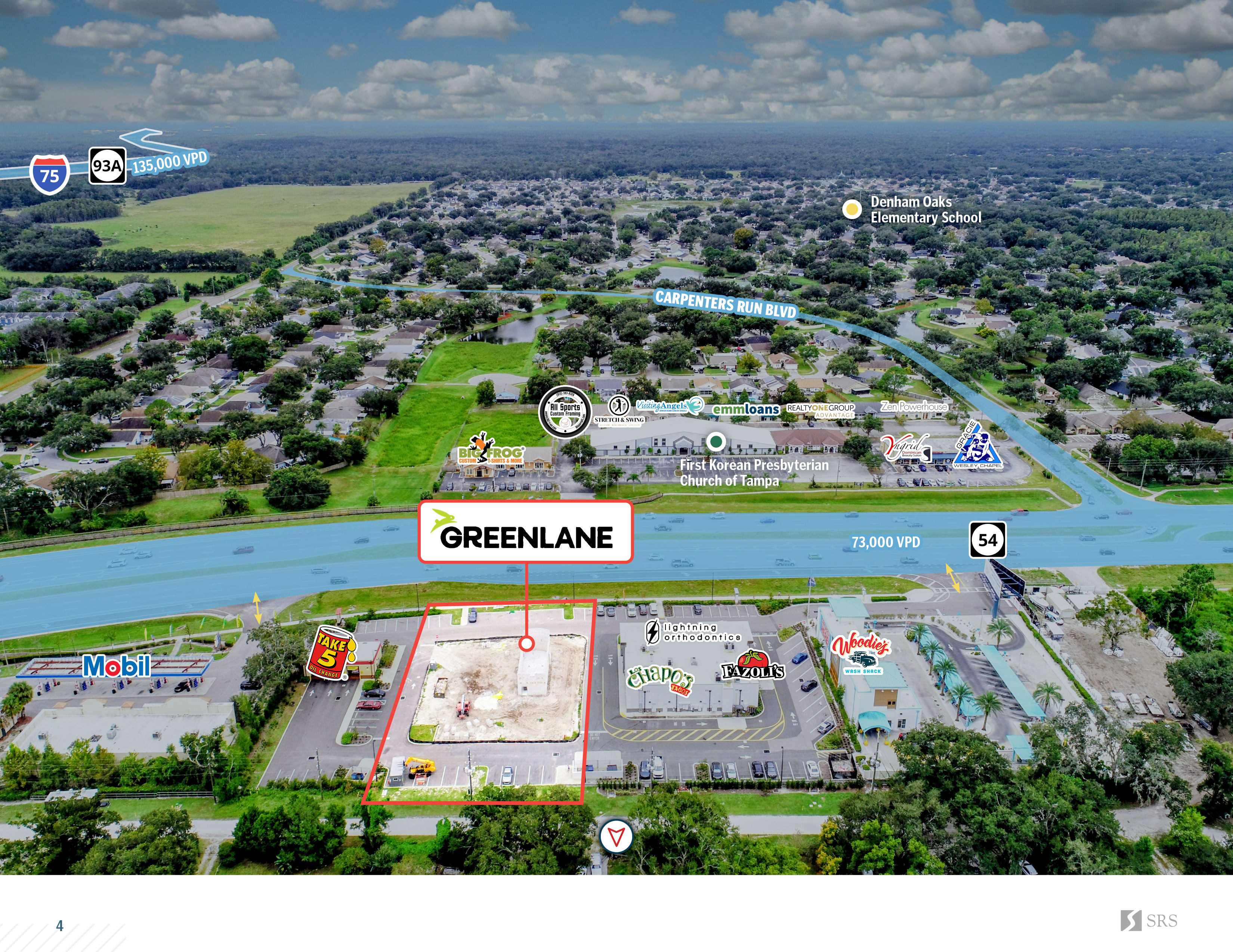 Lutz, FL - Greenlane | Retail investment sale in Lutz, Florida - SRS