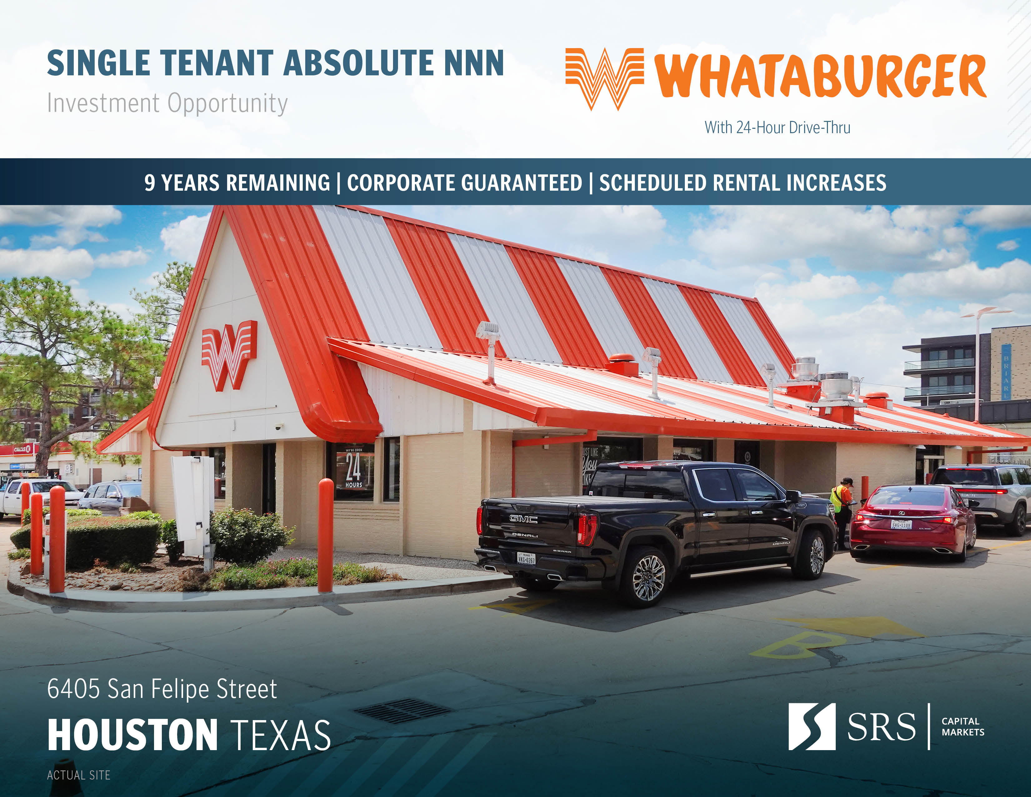 Houston, TX - Whataburger | Retail investment sale in Houston, Texas - SRS