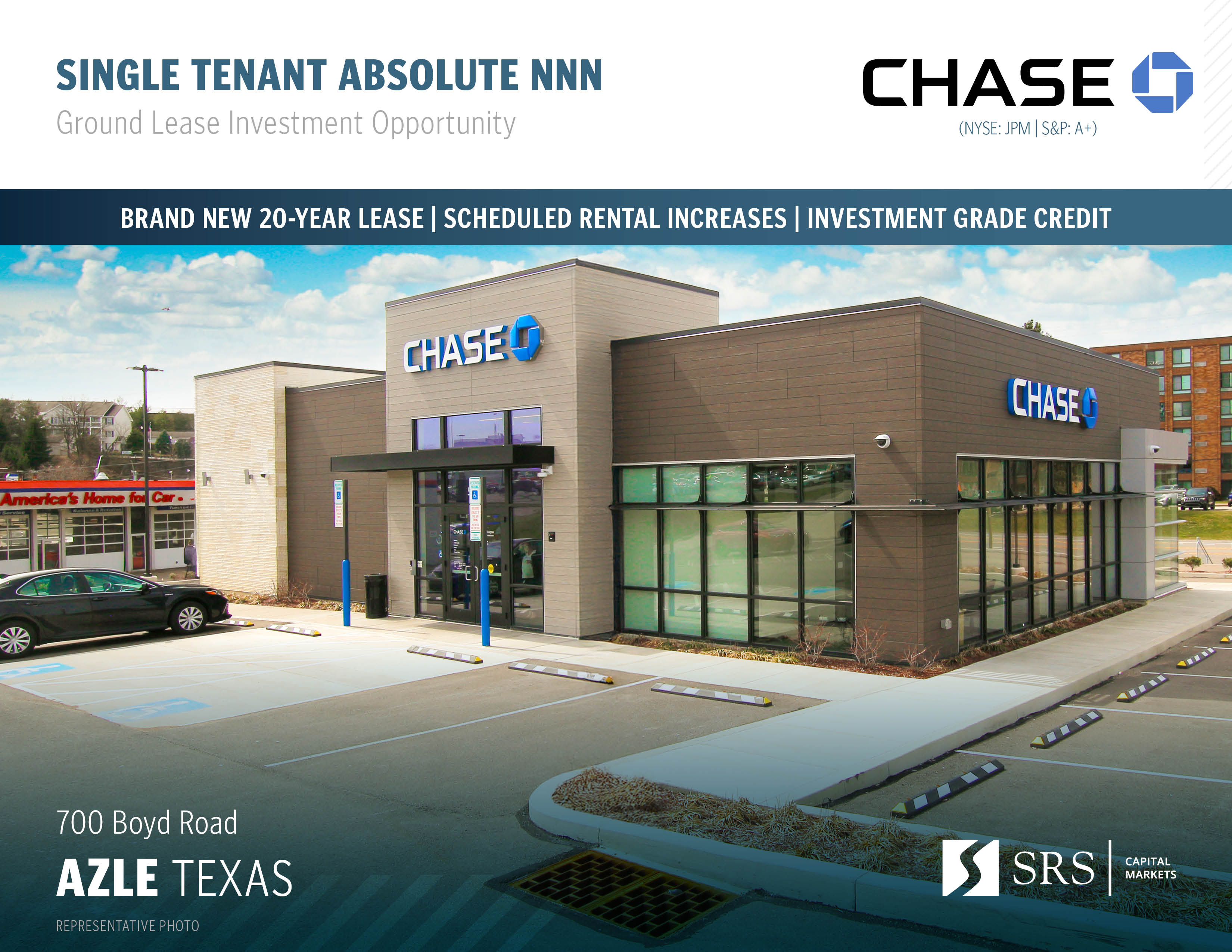 Azle, TX - Chase Bank | Retail investment sale in Azle, Texas - SRS