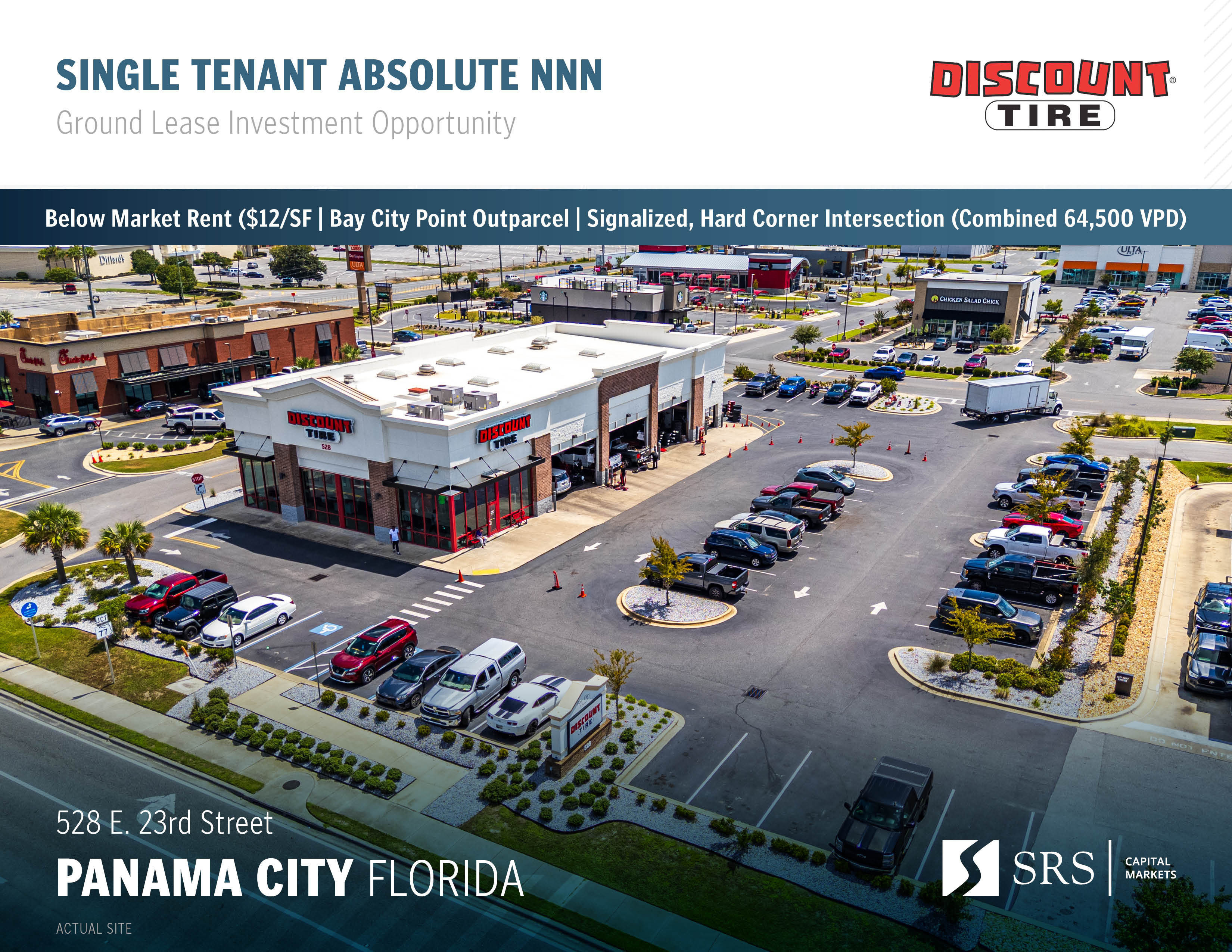 Panama City, FL - Discount Tire | Retail investment sale in Panama City ...