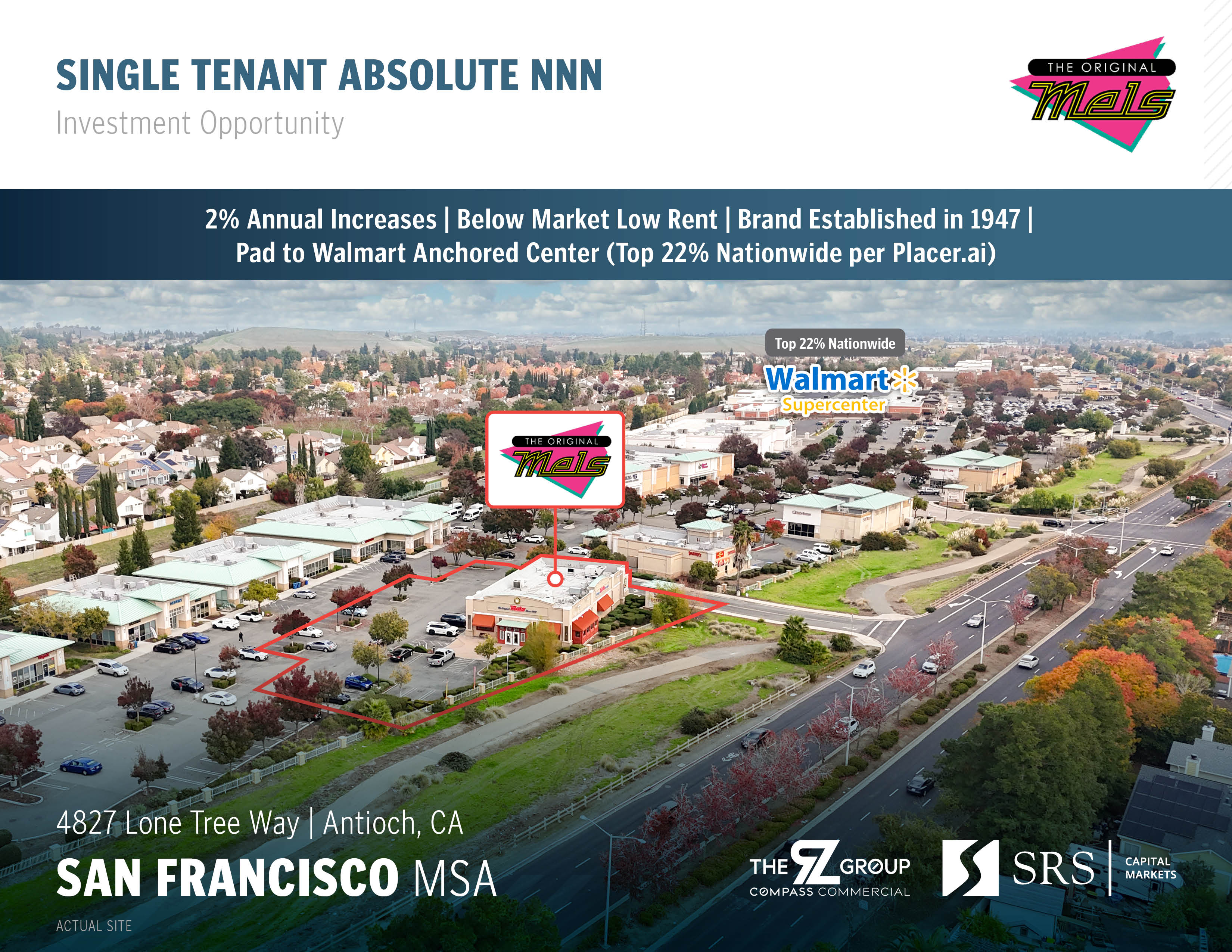 Antioch, CA - Mel's Diner | Retail investment sale in Antioch ...