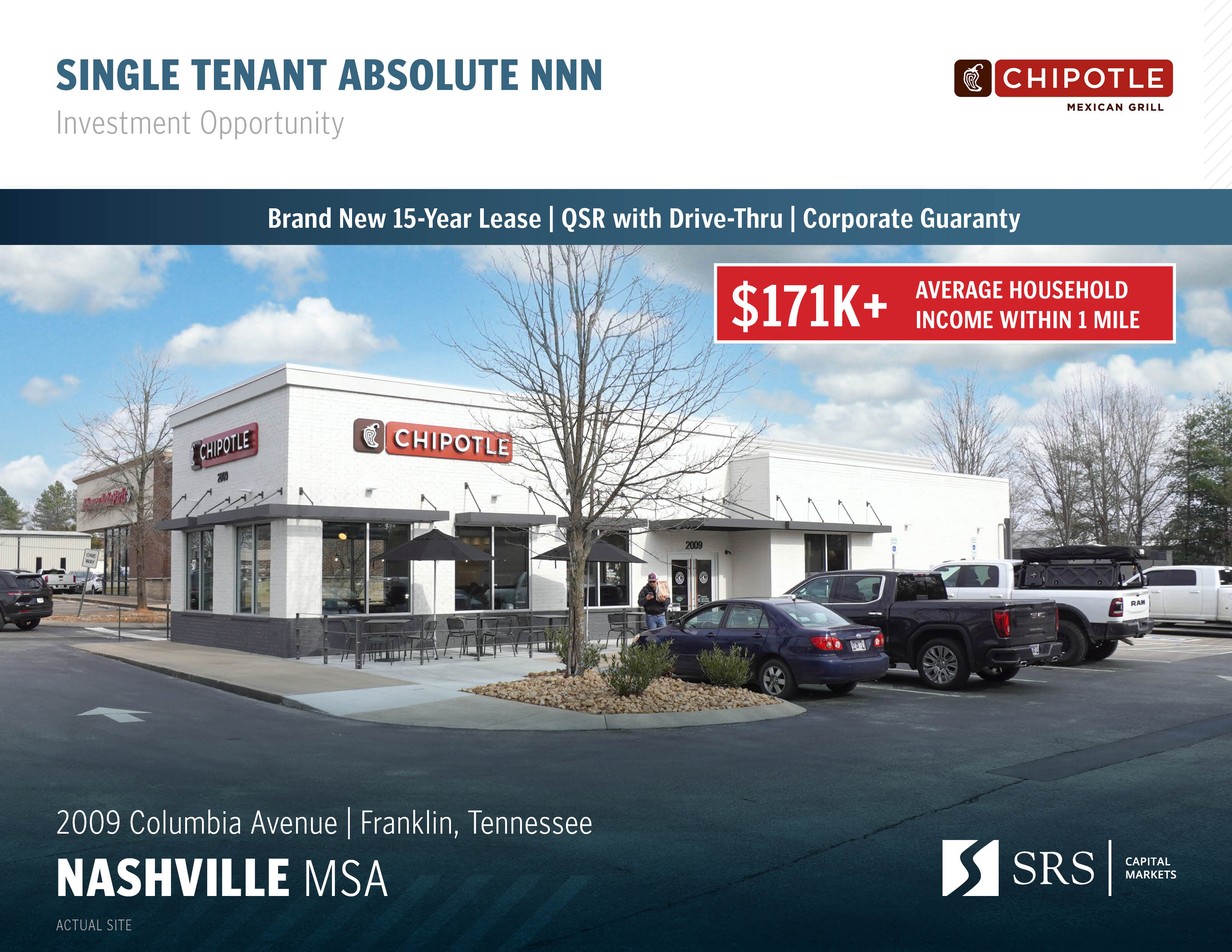 Franklin, TN - Chipotle | Retail investment sale in Franklin, Tennessee ...