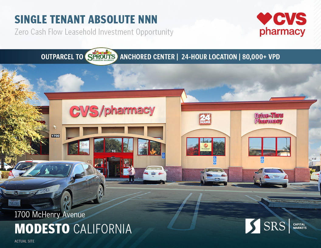 Modesto, CA - CVS | Retail investment sale in Modesto, California - SRS