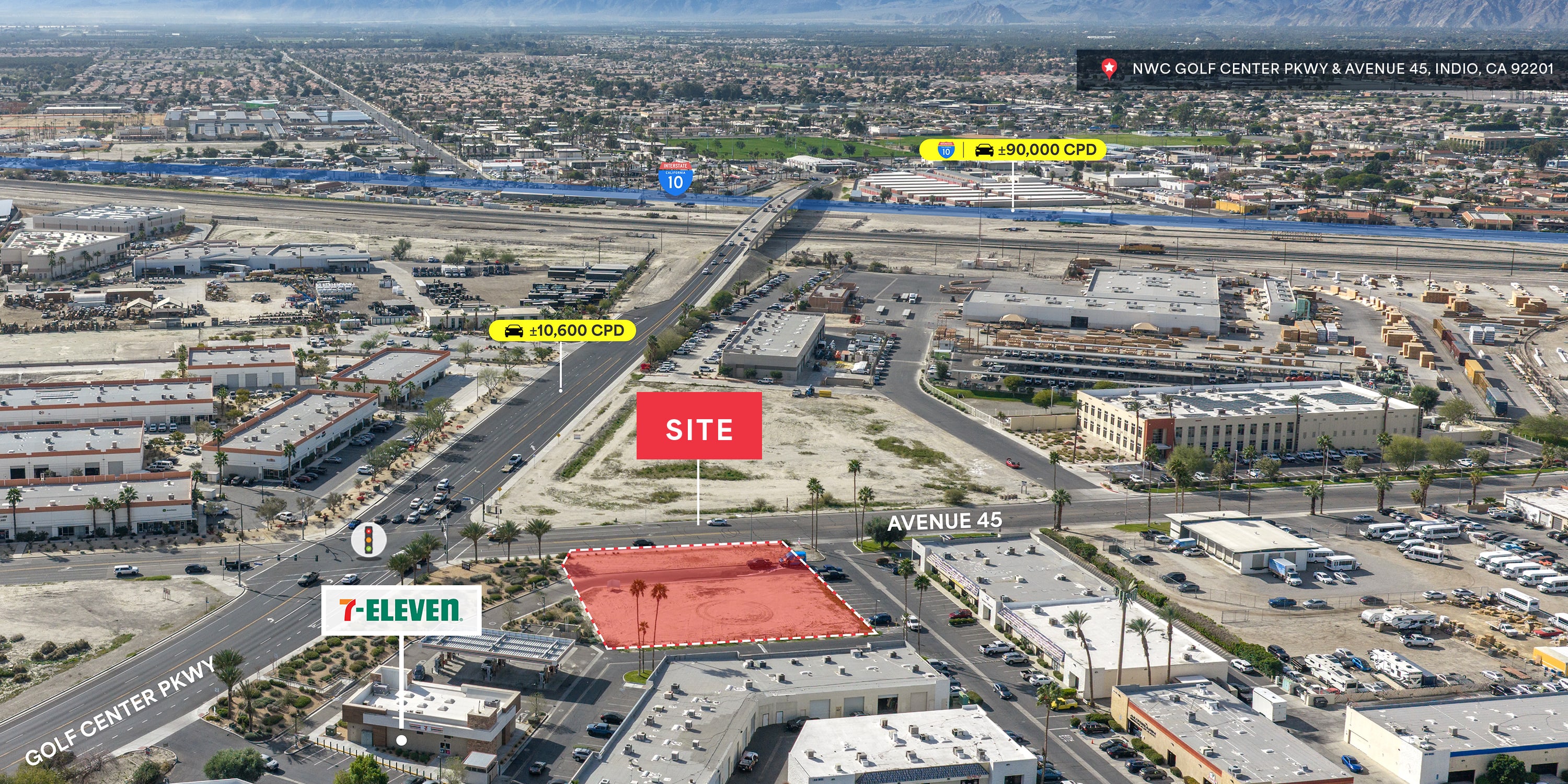 ±1.07 Acre Pad Development | Land for sale or lease in Indio ...