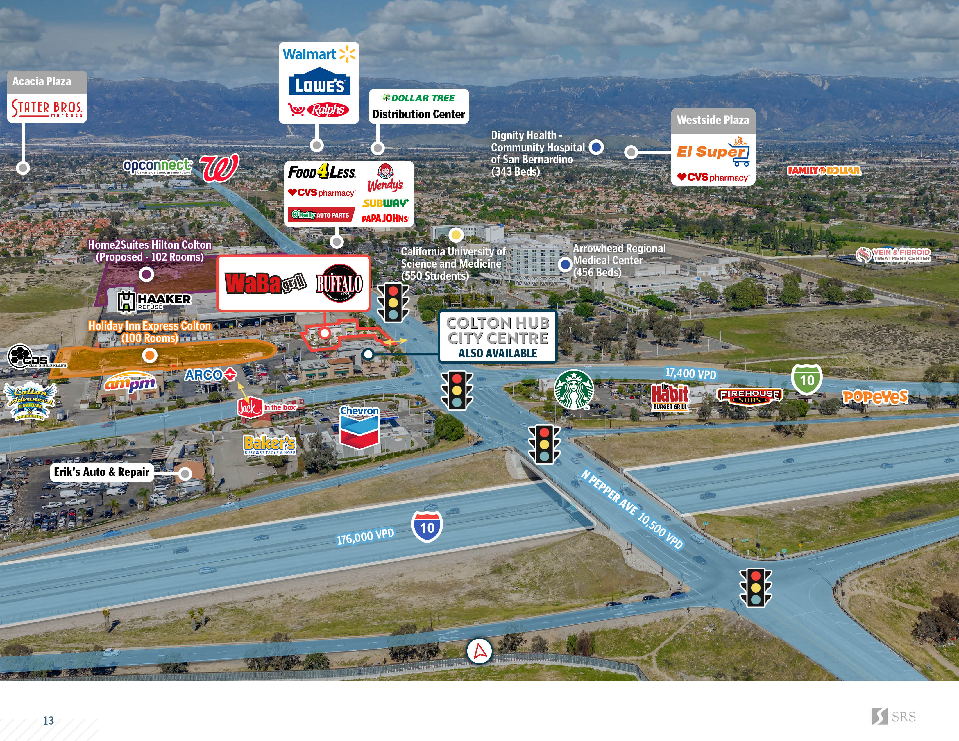 Colton, CA - Waba Grill & The Buffalo Spot | Retail investment sale in ...