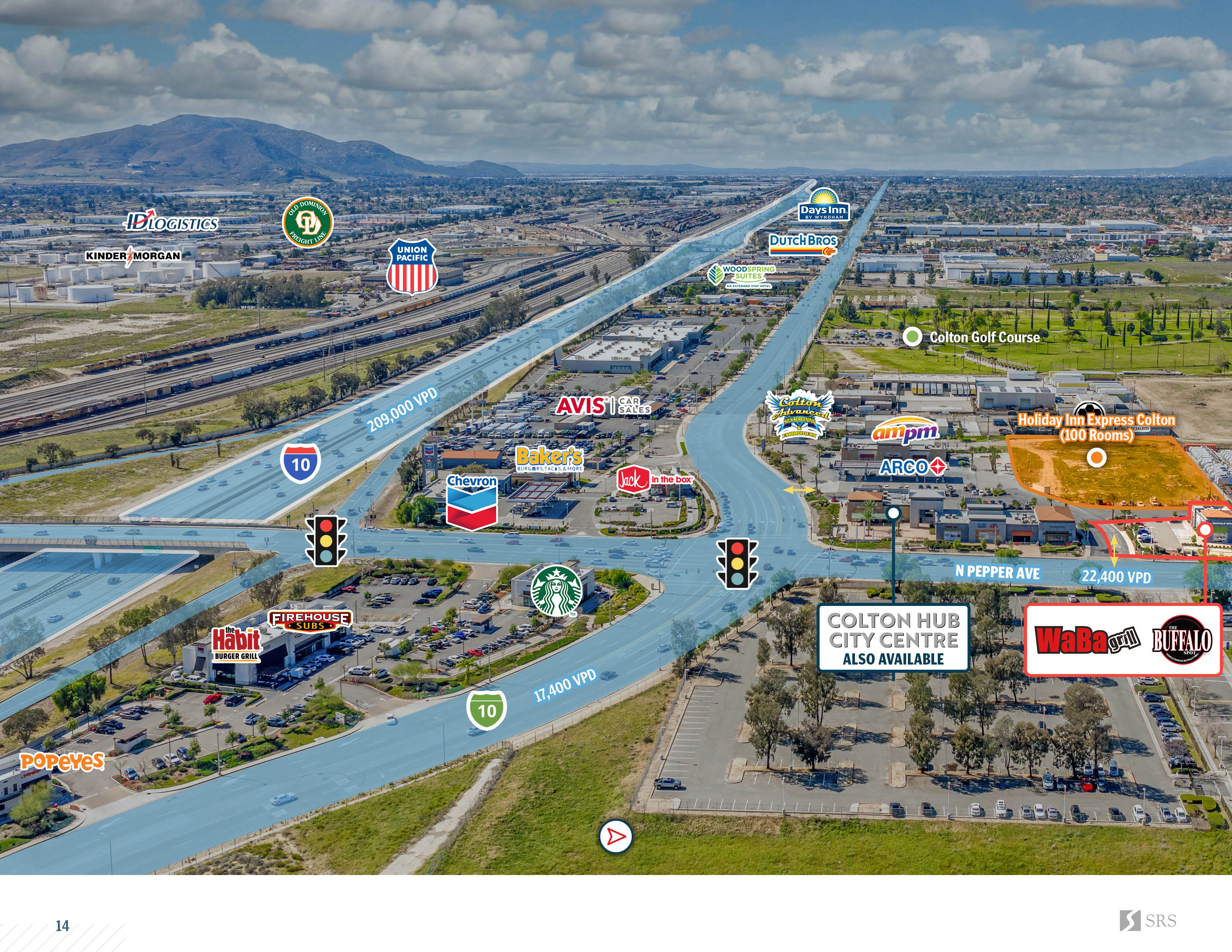 Colton, CA - Waba Grill & The Buffalo Spot | Retail investment sale in ...