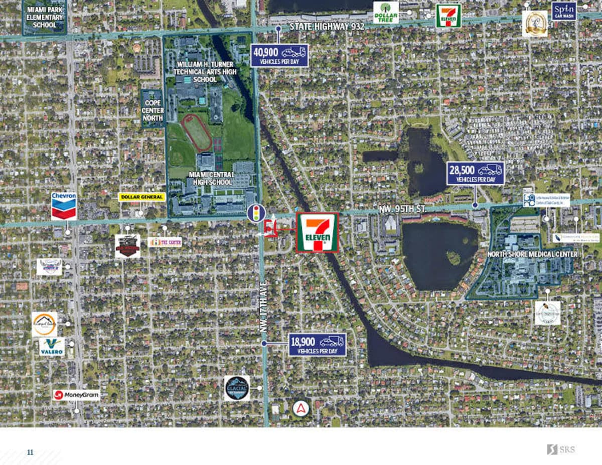Miami, FL - 7-Eleven | Retail investment sale in Miami, Florida - SRS