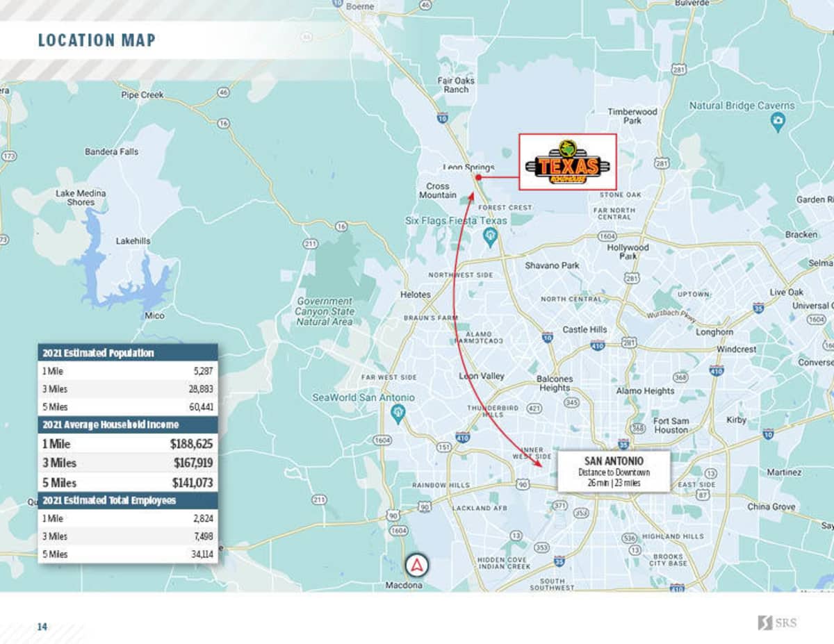 San Antonio, TX - Texas Roadhouse | Retail investment sale in San ...