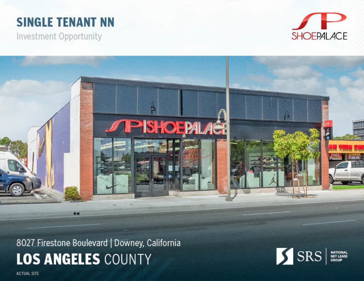 Downey, CA - Shoe Palace | Retail investment sale in Downey, California - SRS