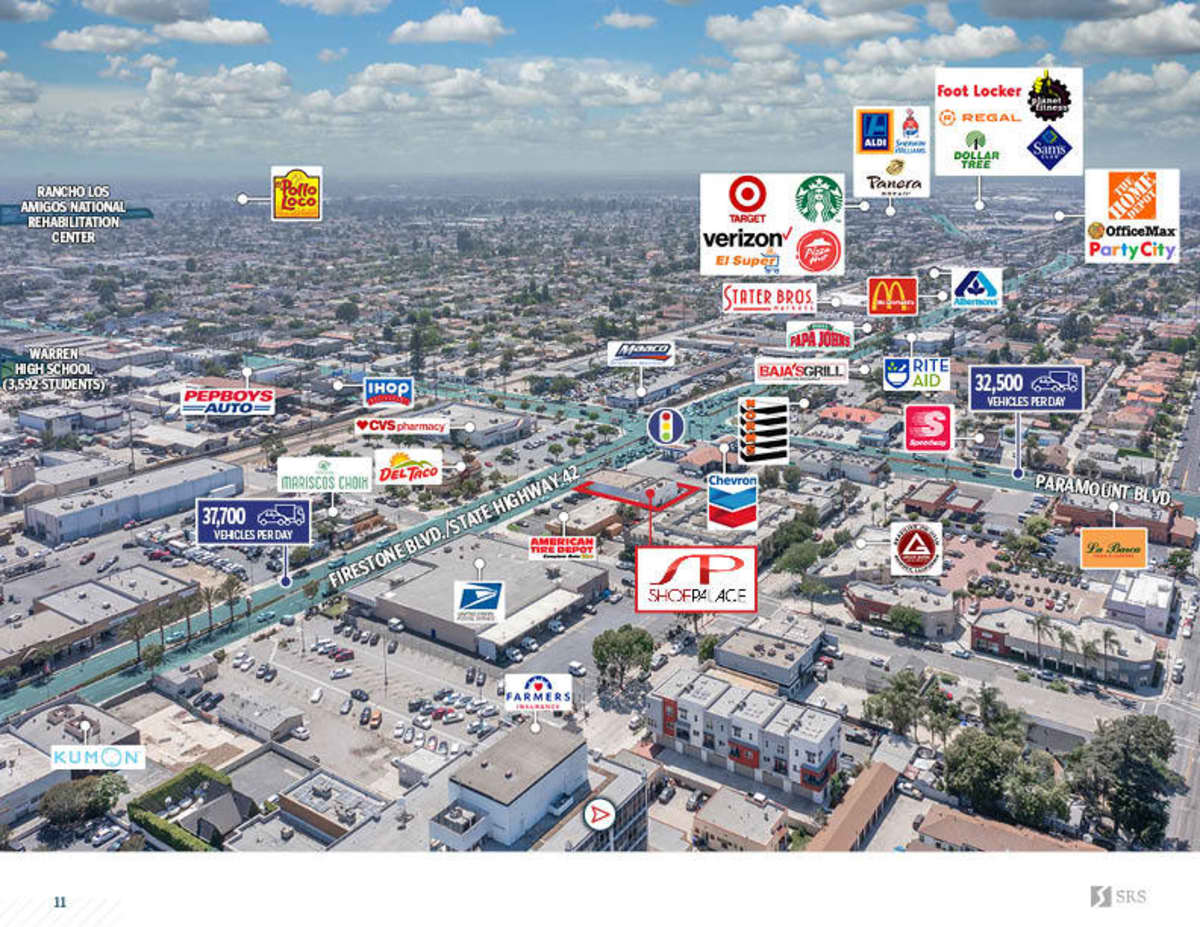 Downey, CA - Shoe Palace | Retail investment sale in Downey, California ...