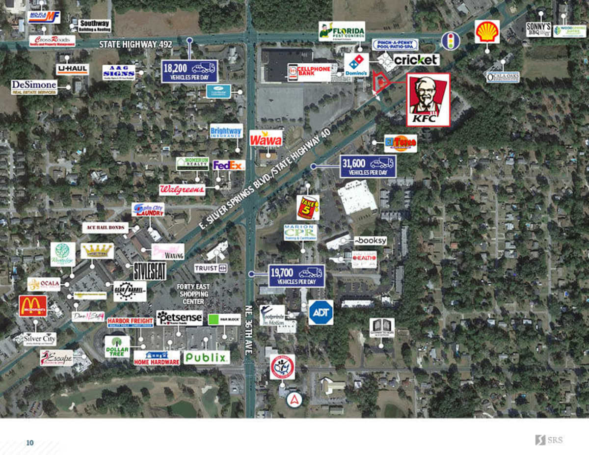 Ocala, FL - KFC | Retail investment sale in Ocala, Florida - SRS