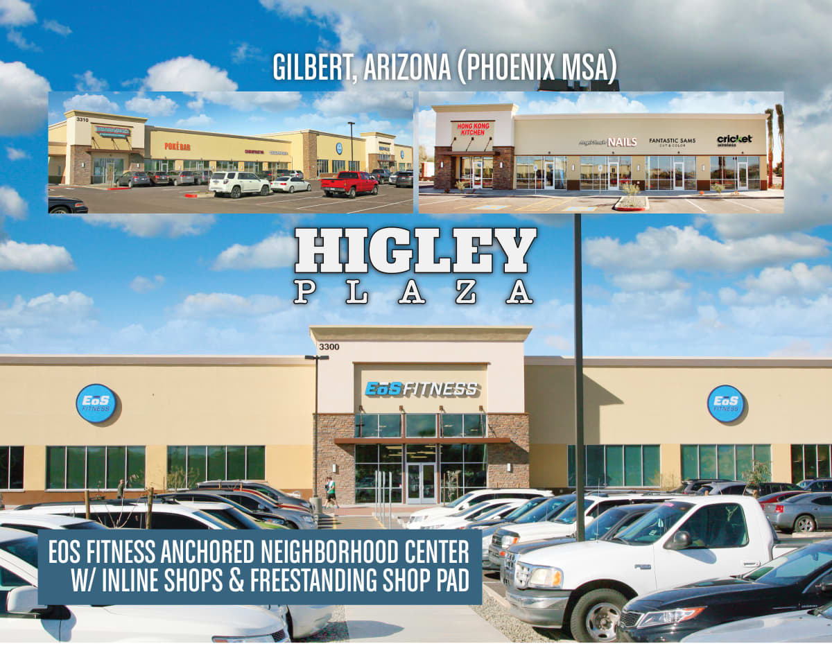 AZ-Gilbert-Higley Plaza | Retail investment sale in Gilbert, Arizona - SRS