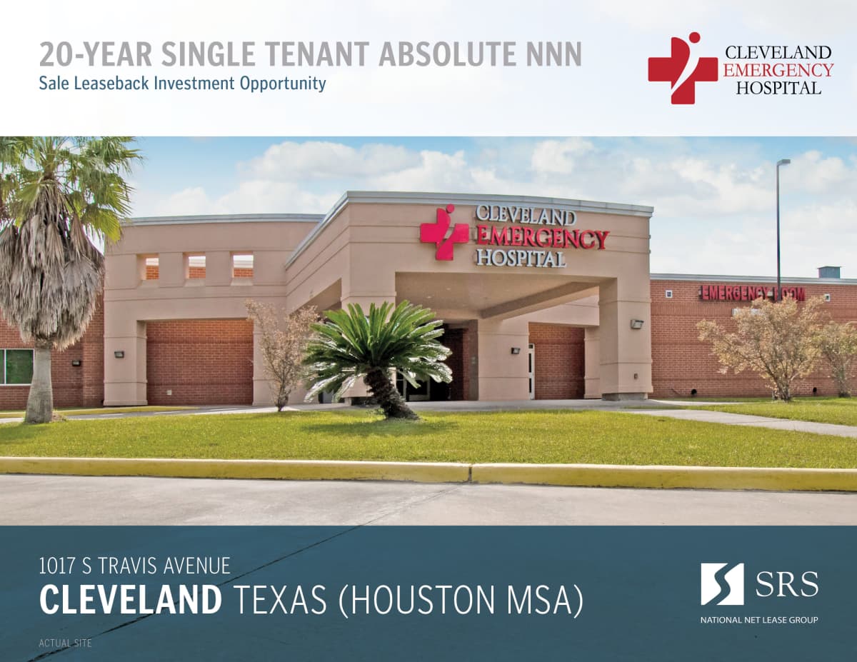 Cleveland, TX - Cleveland Emergency Hospital | Retail investment sale ...