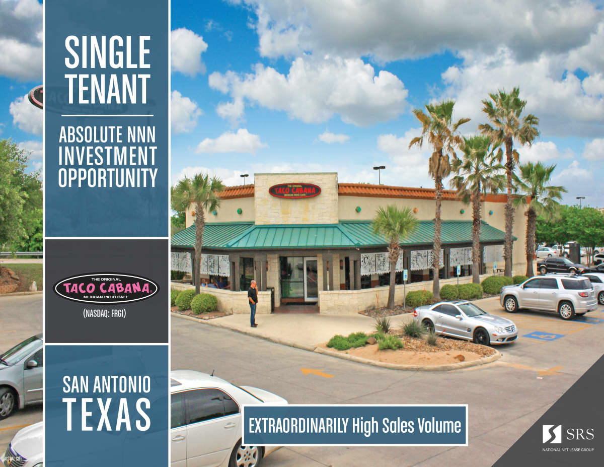 San Antonio, TX - Taco Cabana | Retail investment sale in San Antonio ...