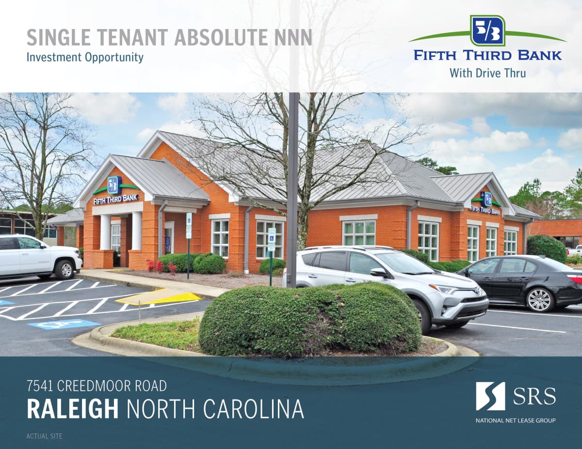 Raleigh, NC - Fifth Third Bank | Retail investment sale in Raleigh ...