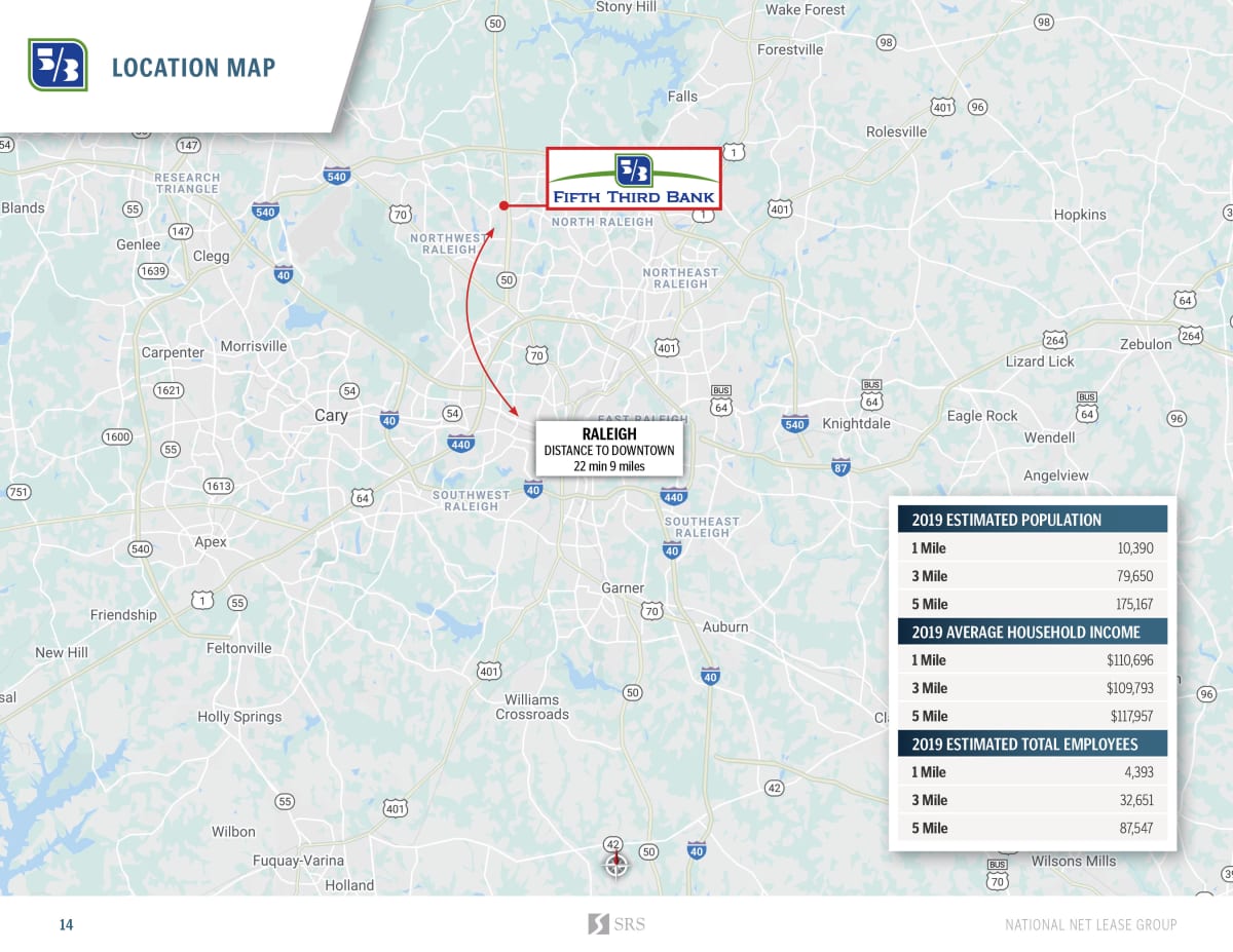 Raleigh, NC - Fifth Third Bank | Retail investment sale in Raleigh ...