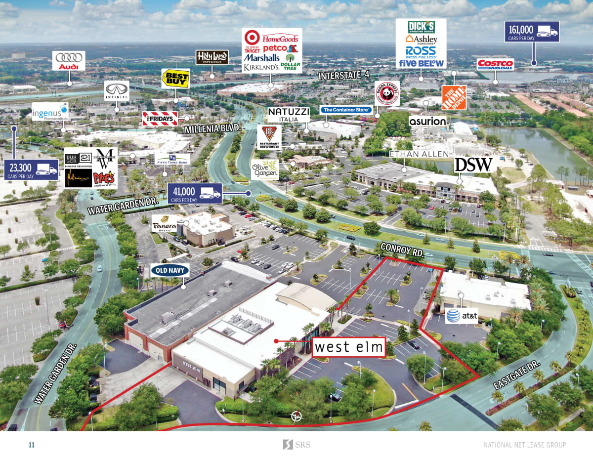 Orlando, FL - West Elm | Retail investment sale in Orlando, Florida - SRS