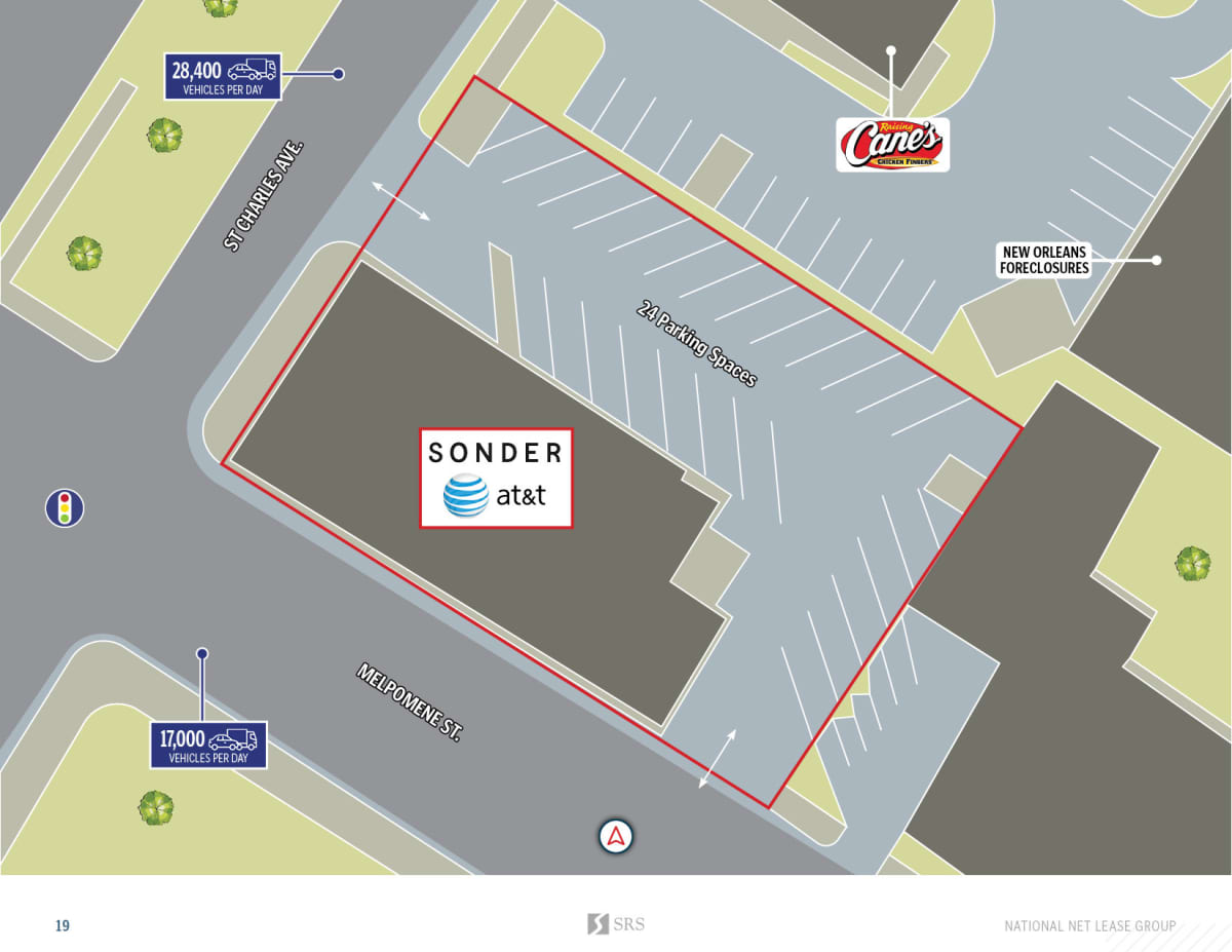 New Orleans, LA - AT&T (Flagship) and Sonder - St. Charles Ave | Retail ...