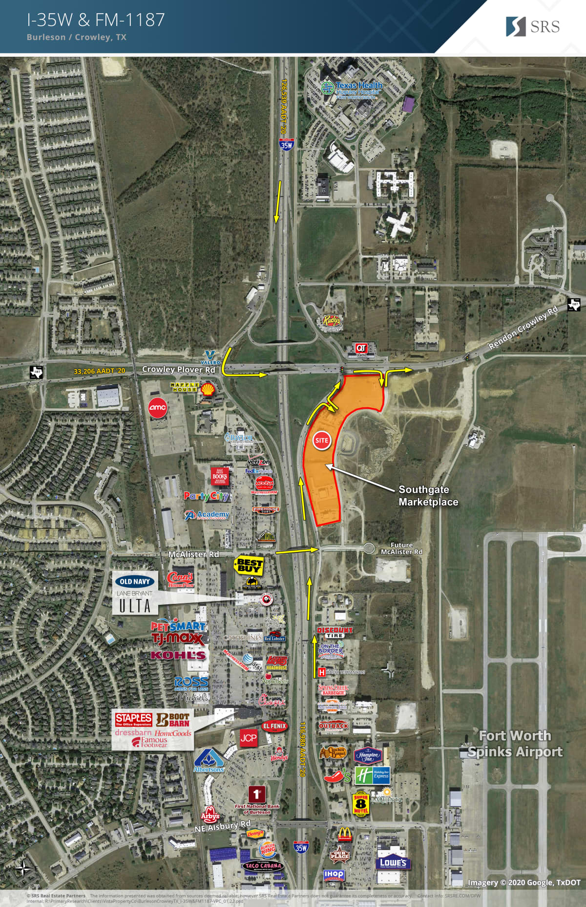 Southgate Marketplace - Outparcel 6 | Retail for lease in Burleson ...