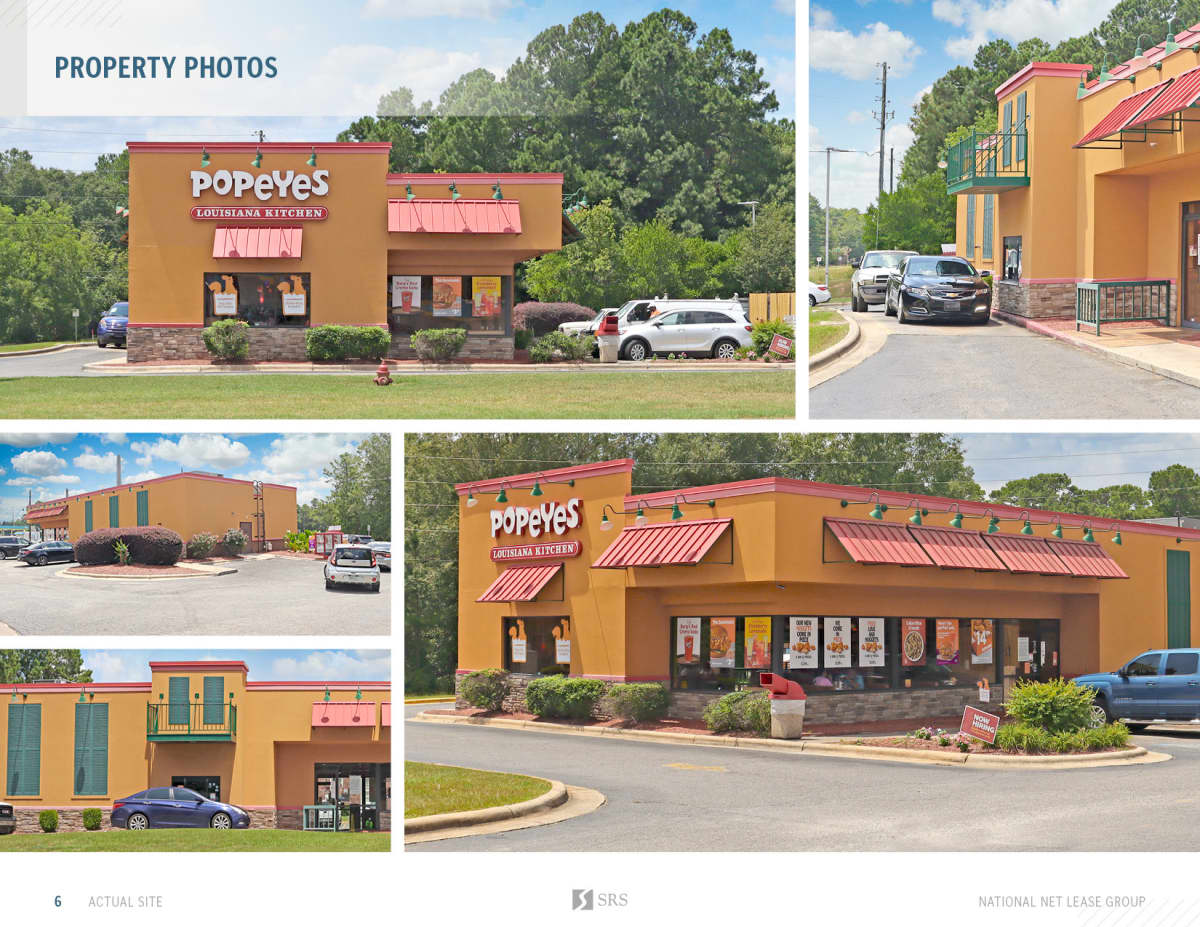 Louisville GA - Popeyes | Retail investment sale in Louisville, Georgia ...