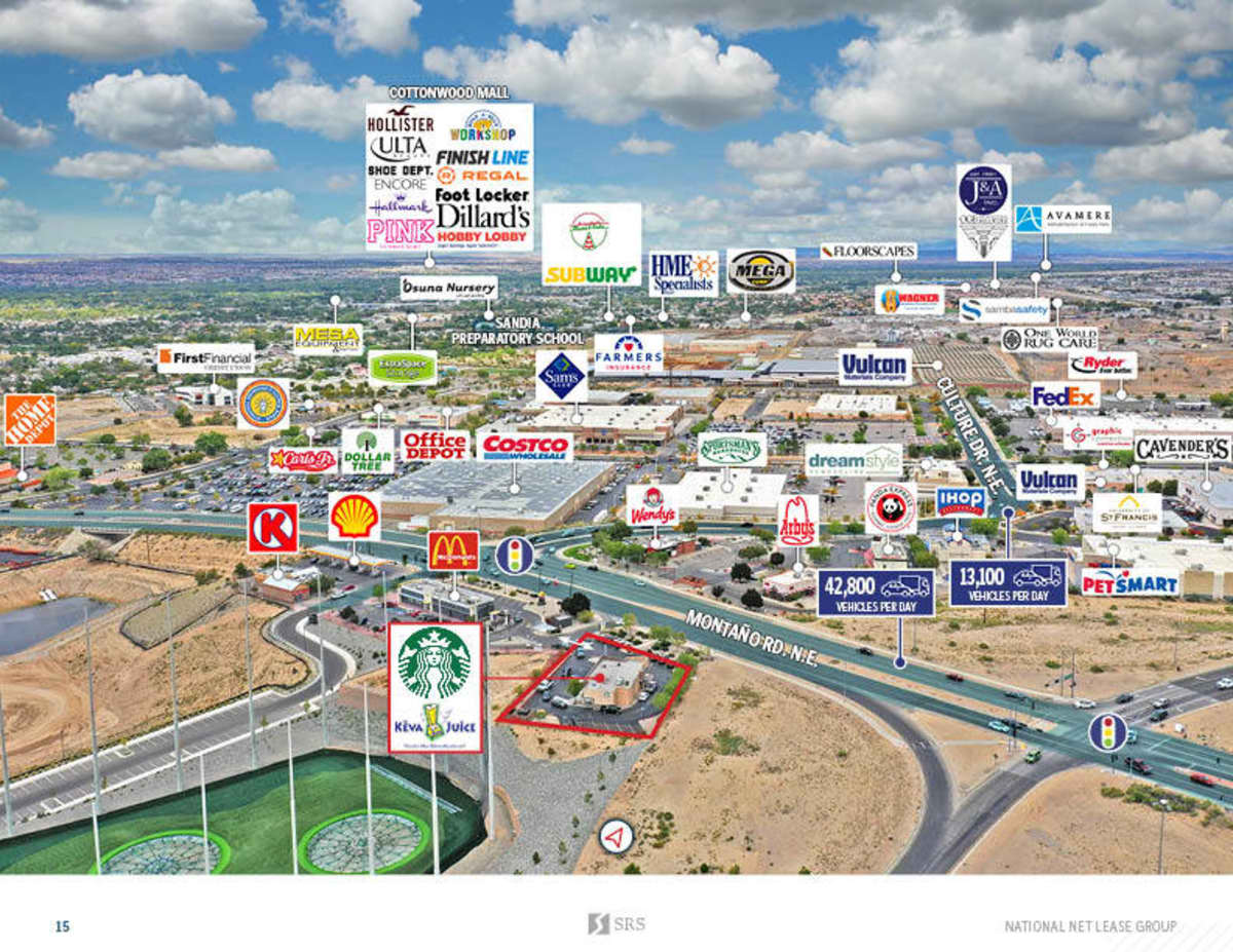 Albuquerque, NM - Starbucks & Keva Juice | Retail investment sale in ...