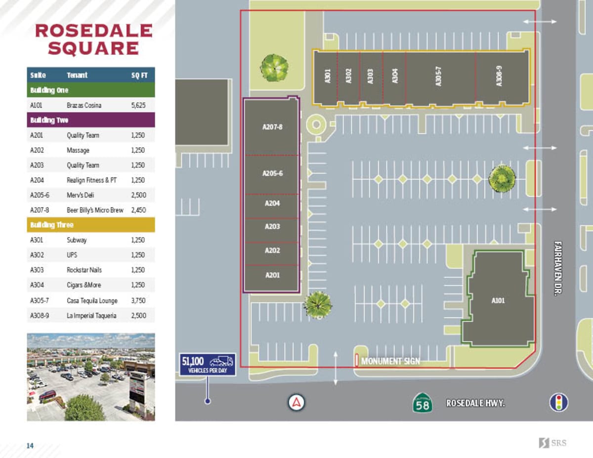 Bakersfield, CA - Rosedale Square | Retail investment sale in ...