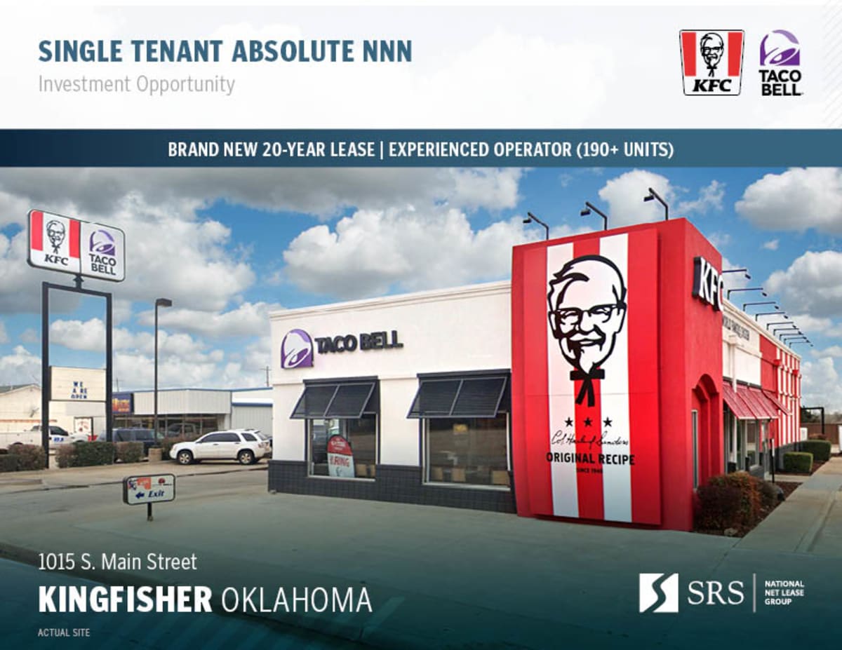 Kingfisher, OK - KFC & Taco Bell | Retail investment sale in Kingfisher ...