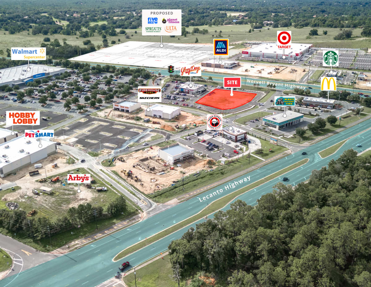 Outparcel at Corta Commons | Land for lease in Lecanto, Florida - SRS