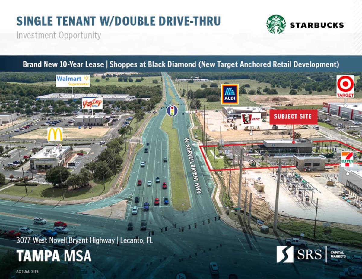 Tampa (Lecanto) FL - Starbucks | Retail investment sale in Lecanto ...
