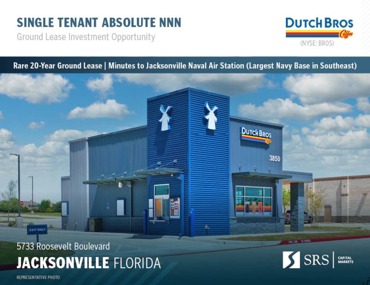 Jacksonville, FL - Dutch Bros (Roosevelt) | Retail investment sale in ...