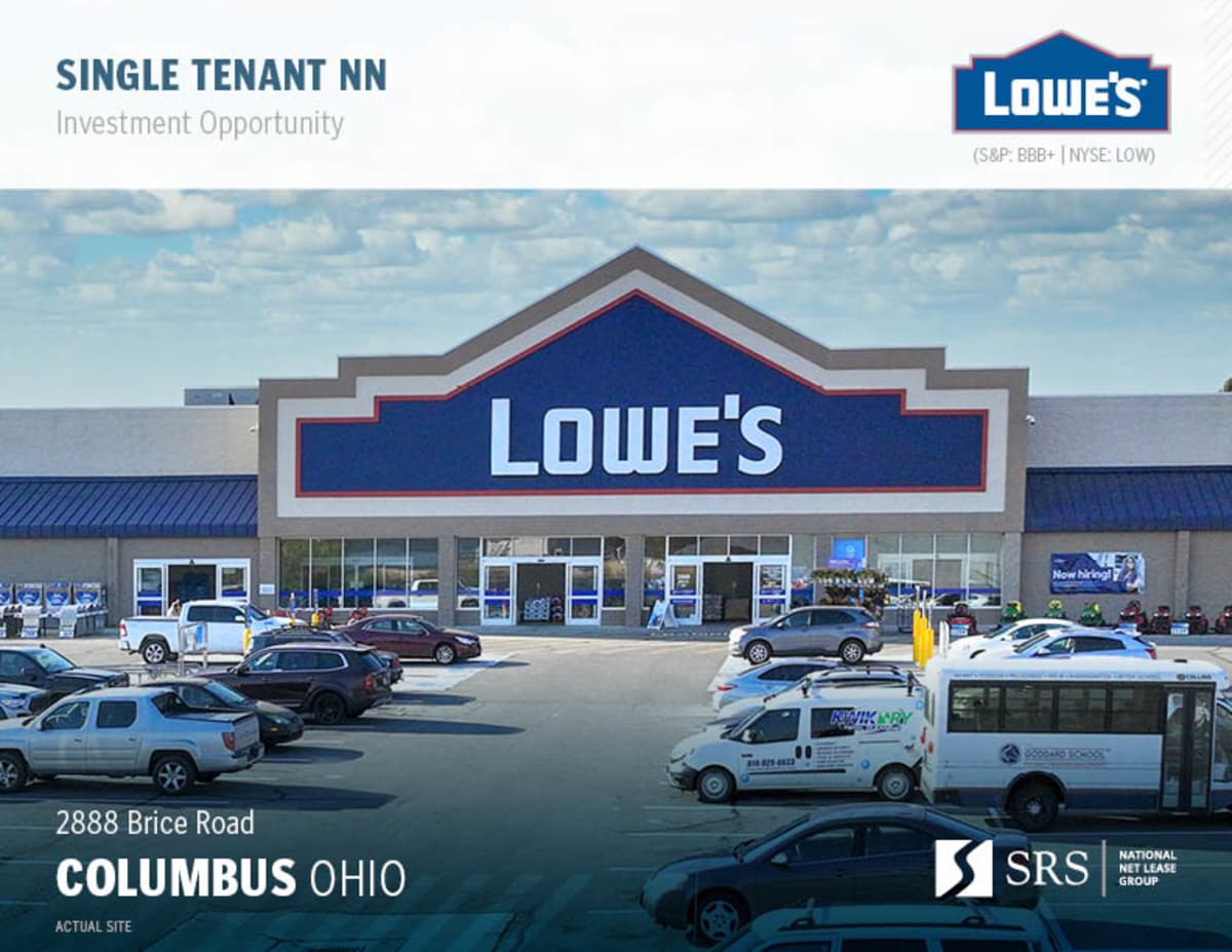 Columbus, OH - Lowe's | Retail investment sale in Columbus, Ohio - SRS