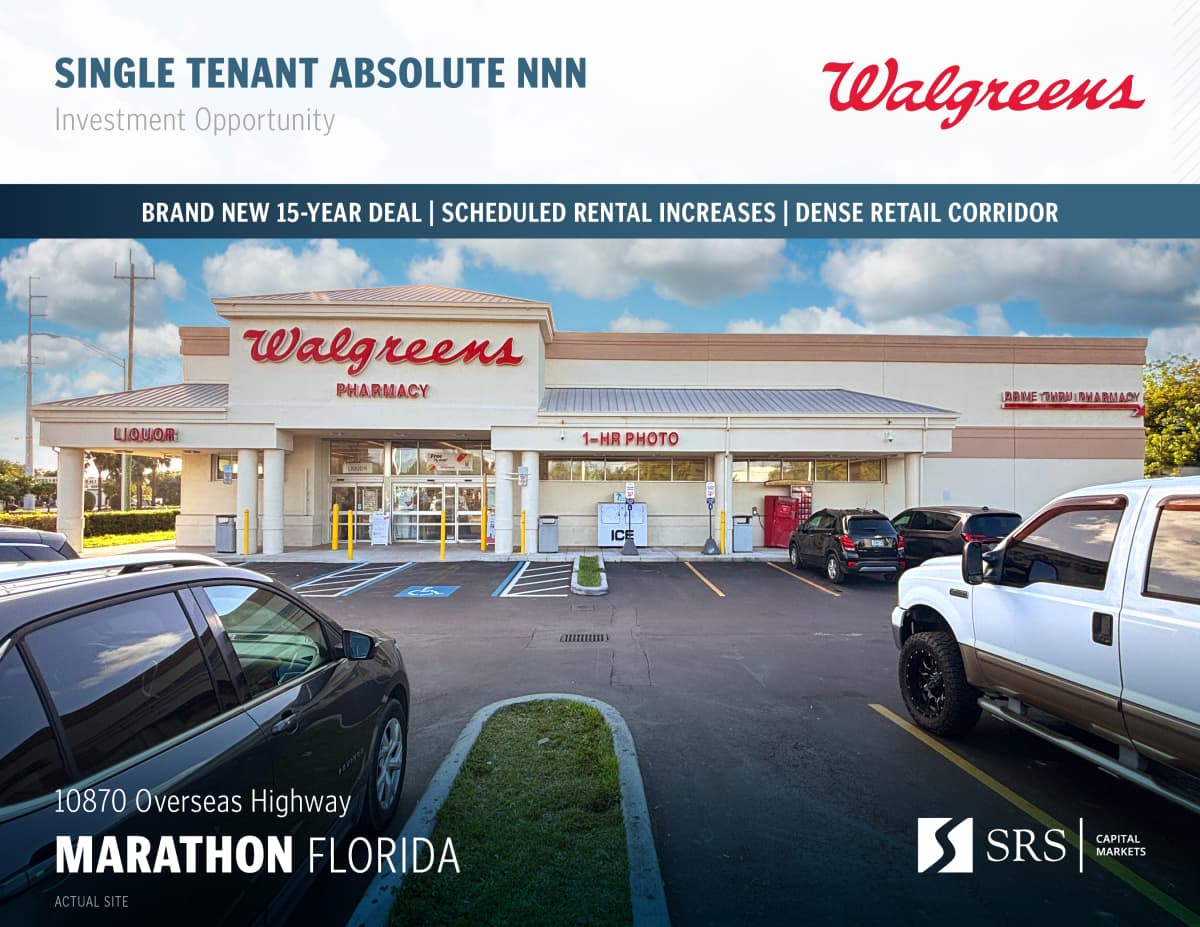Marathon, FL - Walgreens | Retail investment sale in Marathon, Florida ...