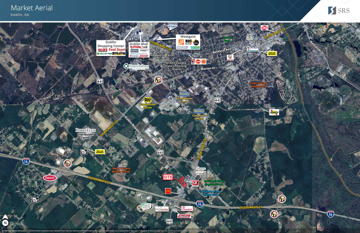 QuikTrip Surplus Property | Land for sale in Dublin, Georgia - SRS