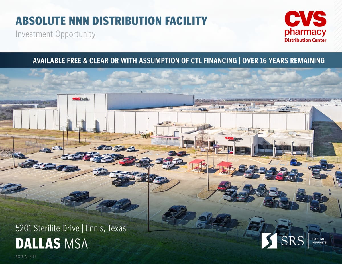 Ennis, TX - CVS Pharmacy Distribution Center | Industrial investment ...