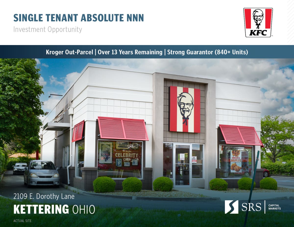 Kettering, OH - KFC | Retail investment sale in Kettering, Ohio - SRS