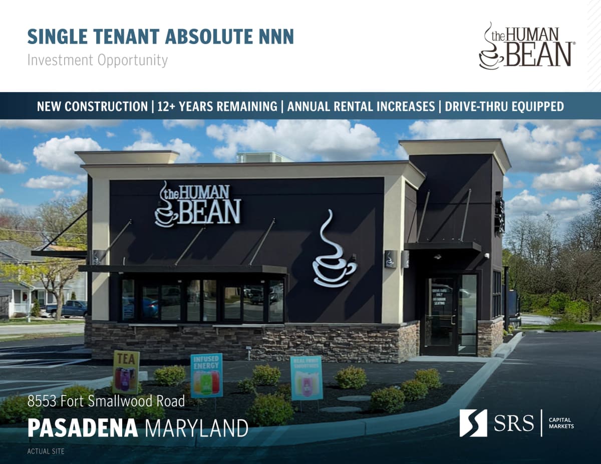 Pasadena, MD - The Human Bean | Retail investment sale in Pasadena ...