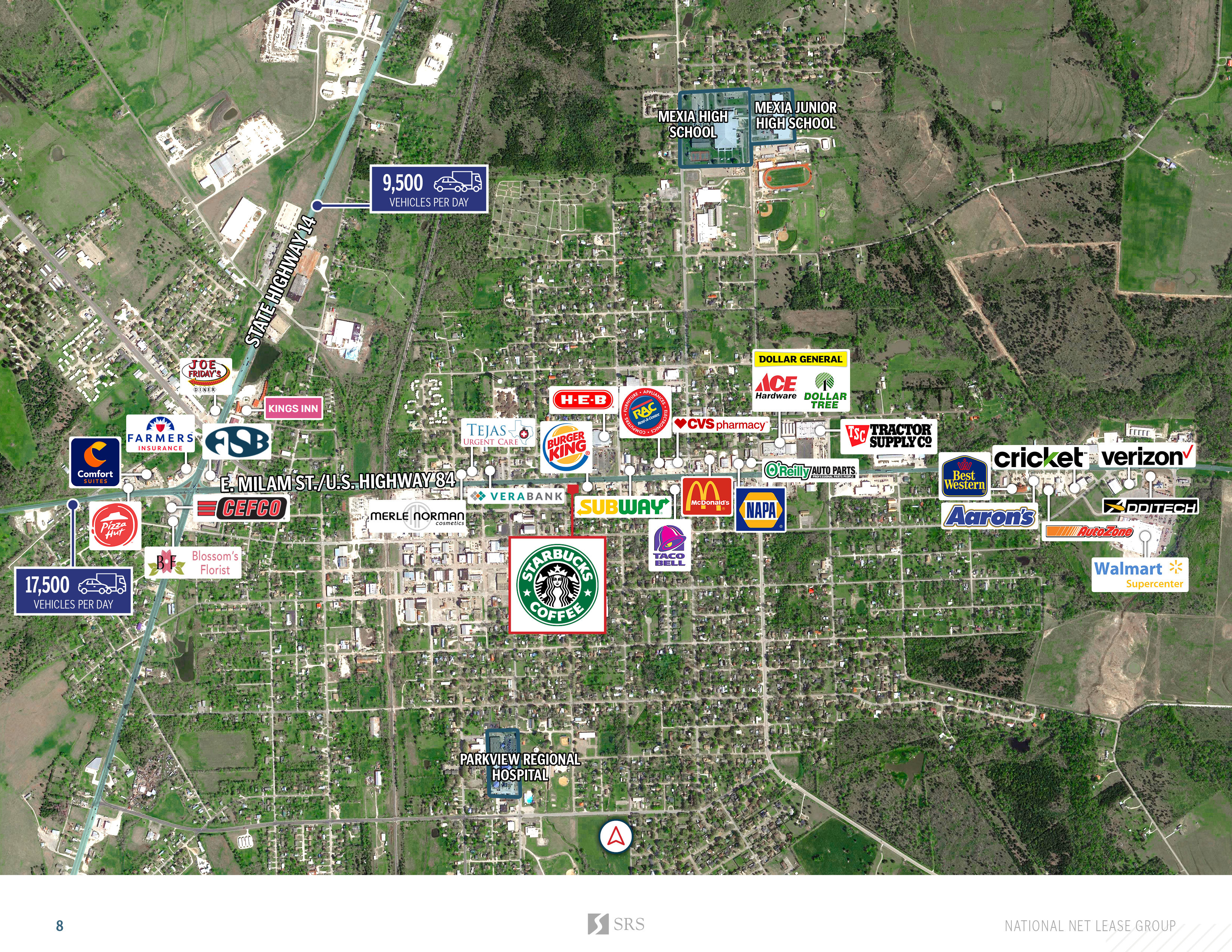 Mexia, TX - Starbucks | Retail investment sale in Mexia, Texas - SRS