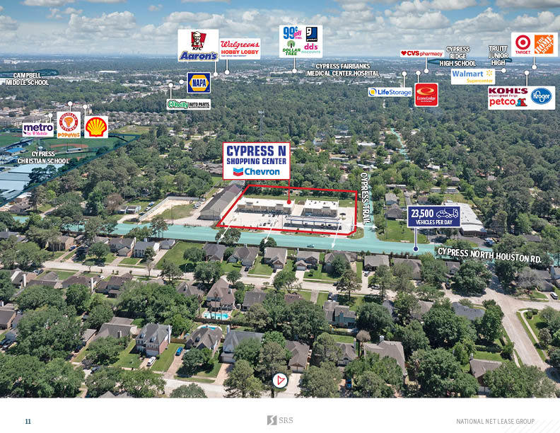Cypress, TX - Cypress North Shops and Gas | Retail investment sale in ...