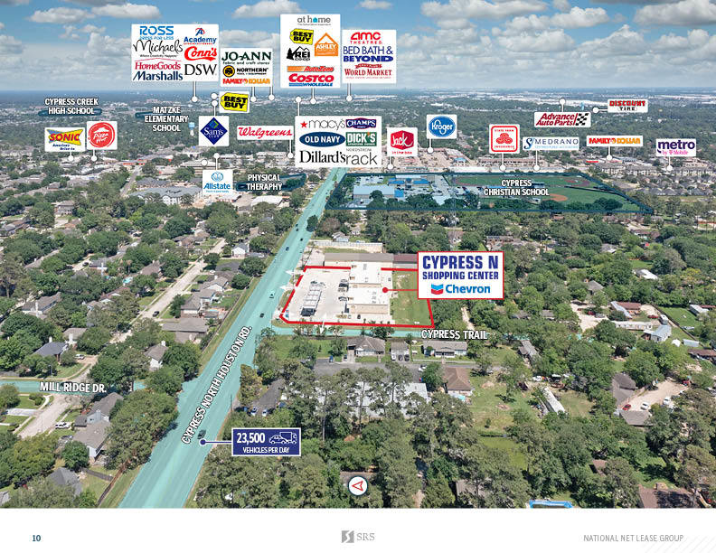 Cypress, TX - Cypress North Shops and Gas | Retail investment sale in ...