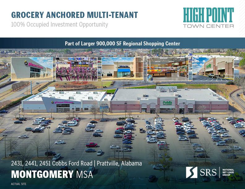 Prattville, AL - High Point Town Center | Retail investment sale in ...