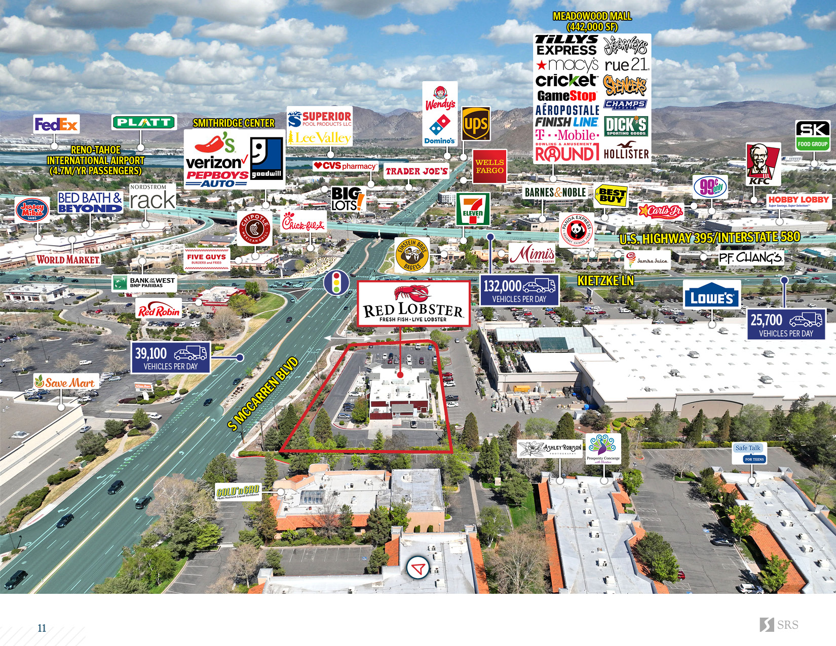 Reno, NV - Red Lobster | Retail investment sale in Reno, Nevada - SRS