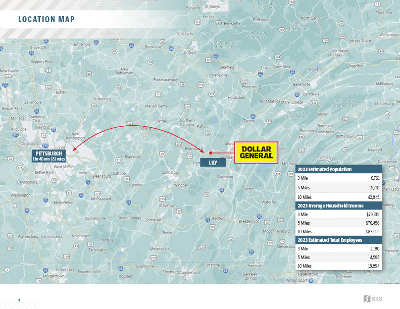 Lilly, PA - Dollar General | Retail investment sale in Lilly ...