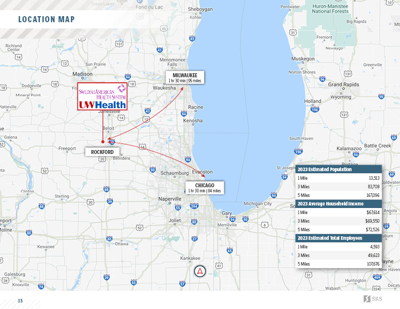 Rockford, IL - SwedishAmerican Health EMS | Office investment sale in ...
