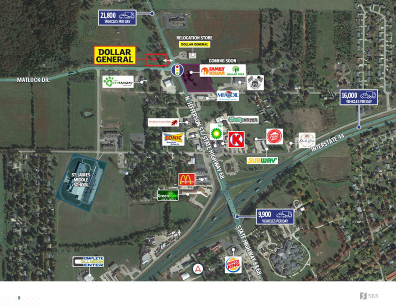 St. James, MO - Dollar General | Retail investment sale in St James ...