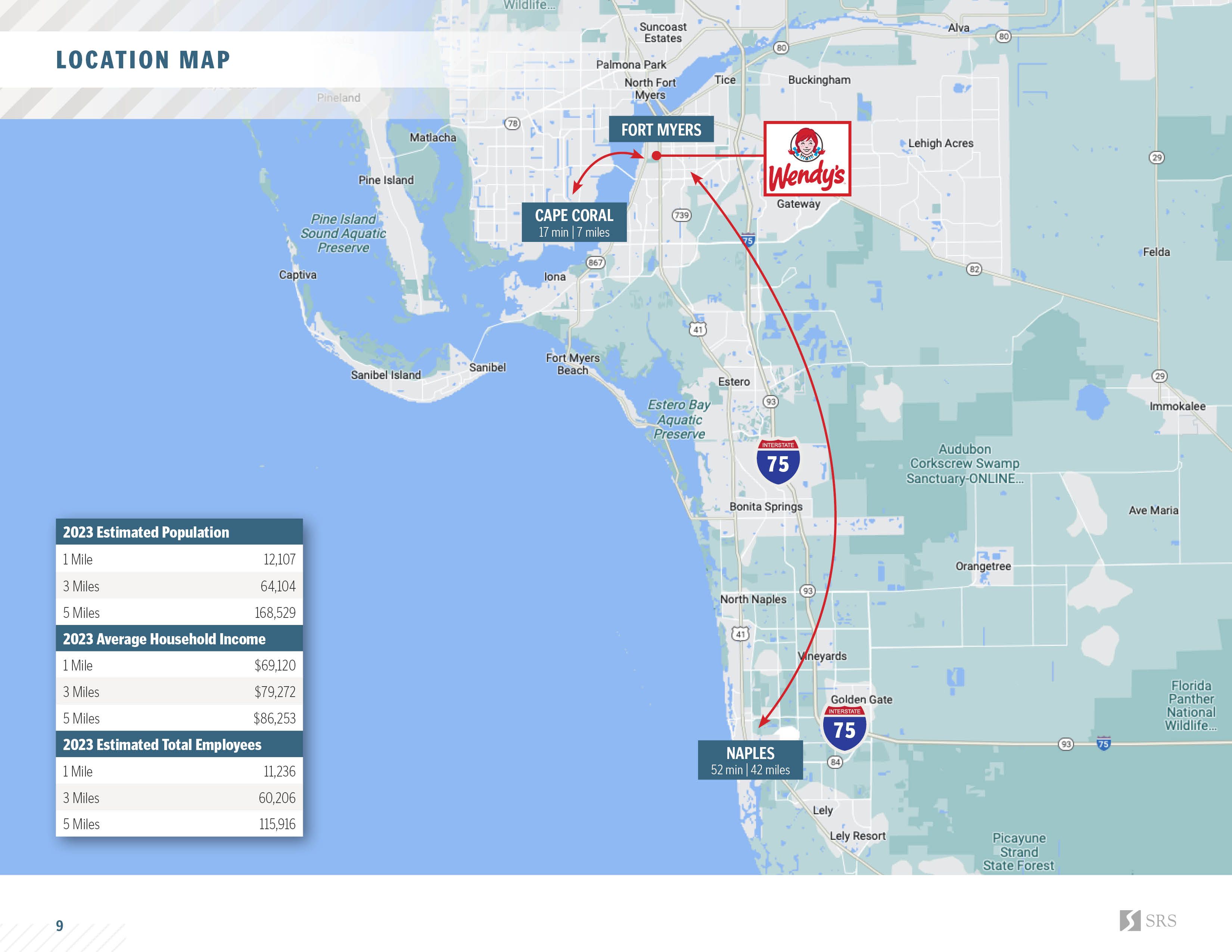 Fort Myers, FL - Wendy's | Retail investment sale in Fort Myers ...